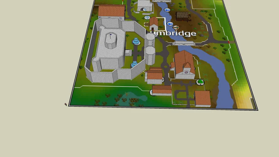 Runesscape 3-D Lumbridge | 3D Warehouse