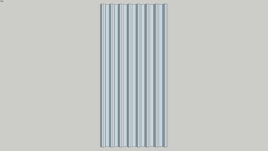 Cladding dinding ukuran 2m | 3D Warehouse