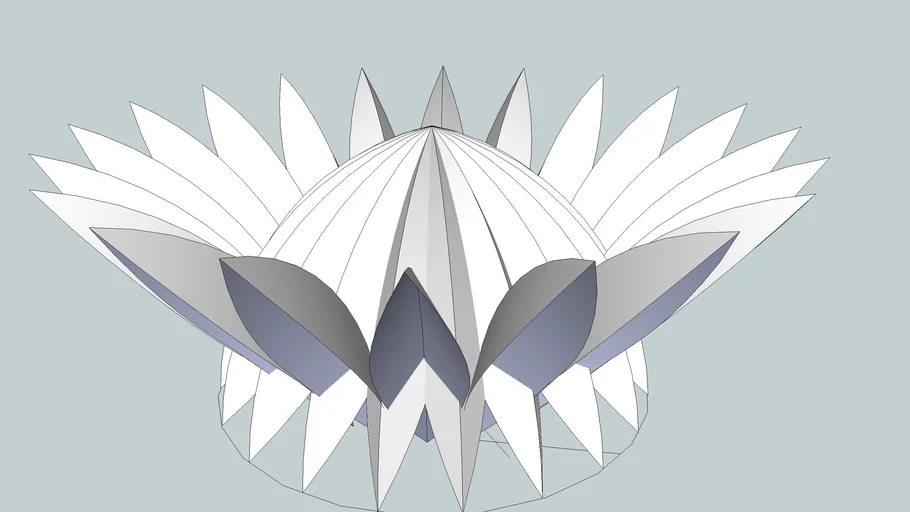 Lotus Temple | 3D Warehouse