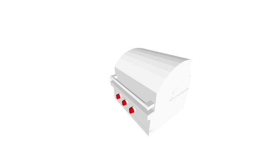 Wolf OG30 30' Outdoor Gas Grill | 3D Warehouse