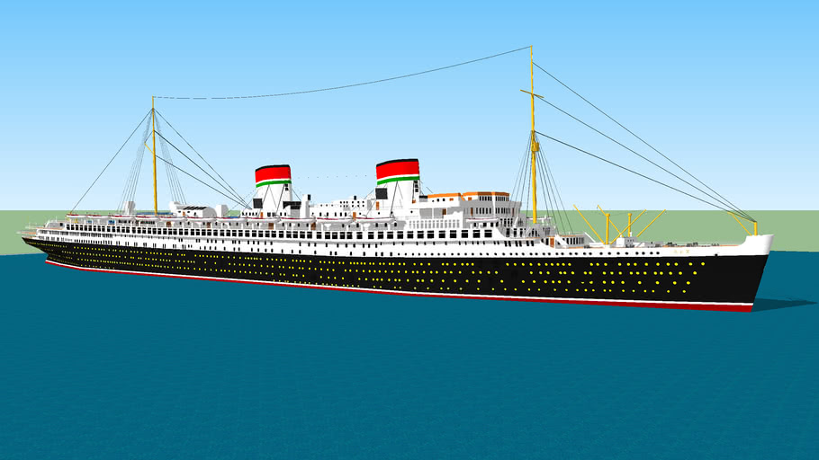 SS Rex | 3D Warehouse