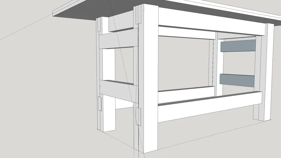 2x4 Workbench | 3D Warehouse