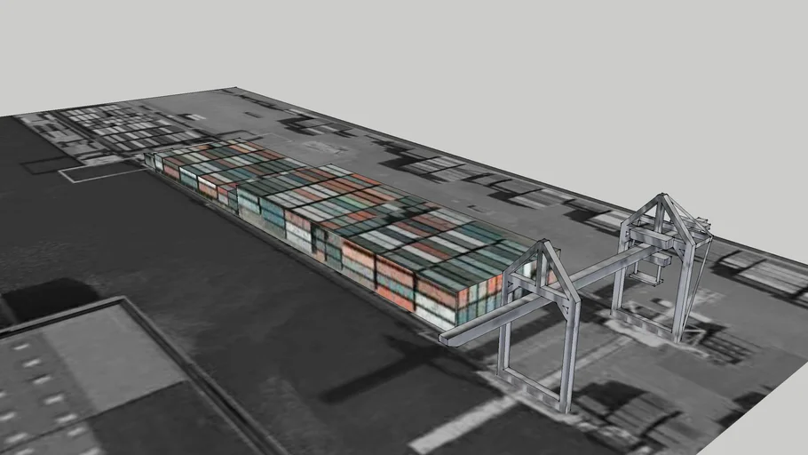 Containerterminal 2 | 3D Warehouse