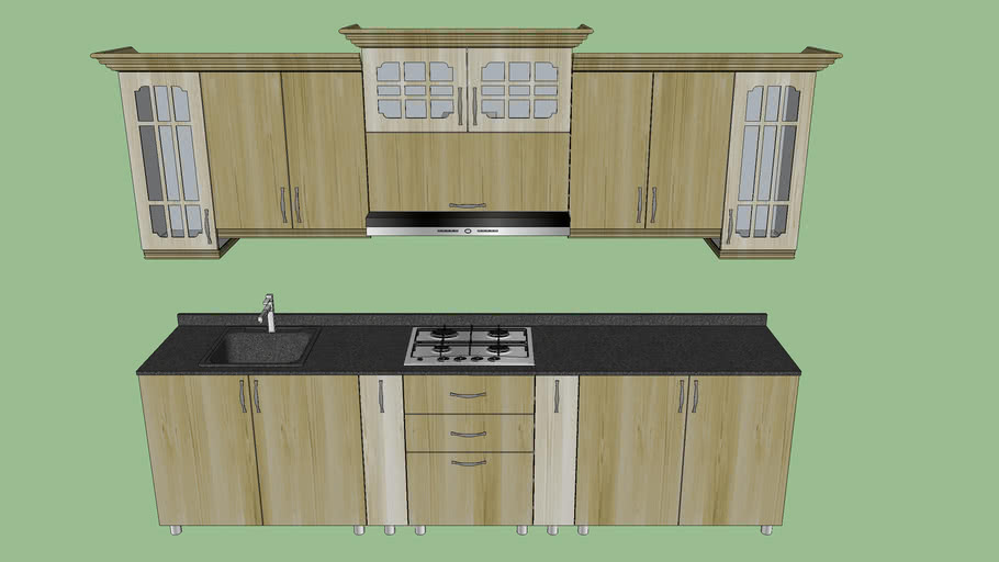Kitchen 300 cm | 3D Warehouse