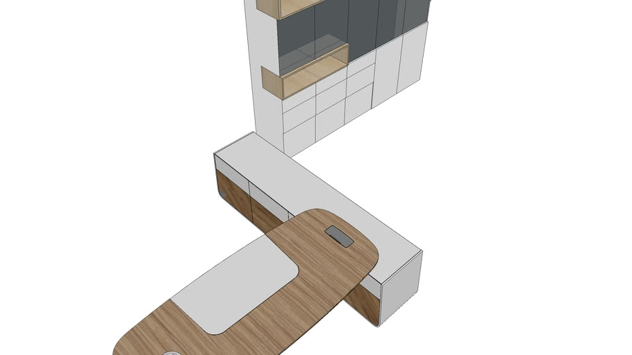 director table office | 3D Warehouse