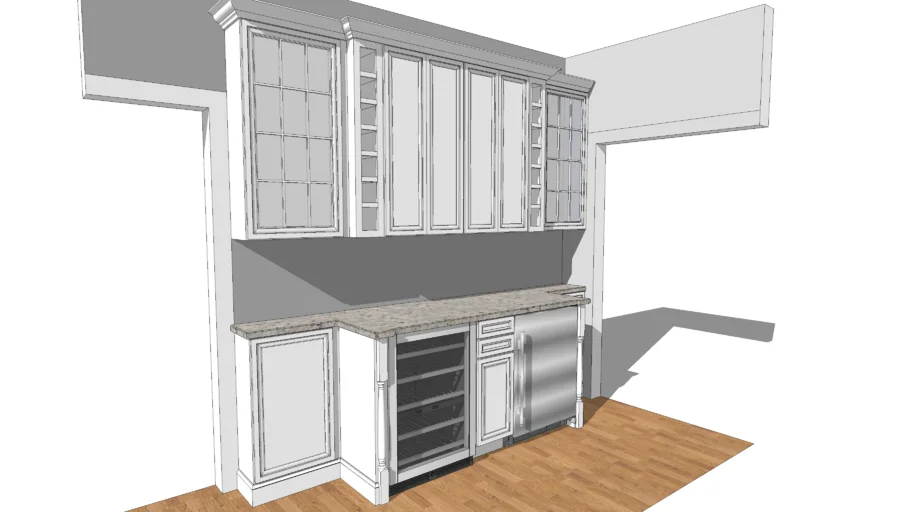 BUILTIN/ MINI BAR | 3D Warehouse