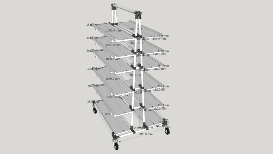 Trolley for everyting | 3D Warehouse