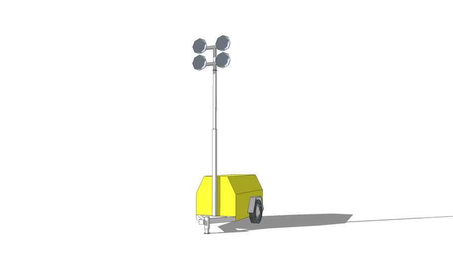 Portable Flood Light | 3D Warehouse