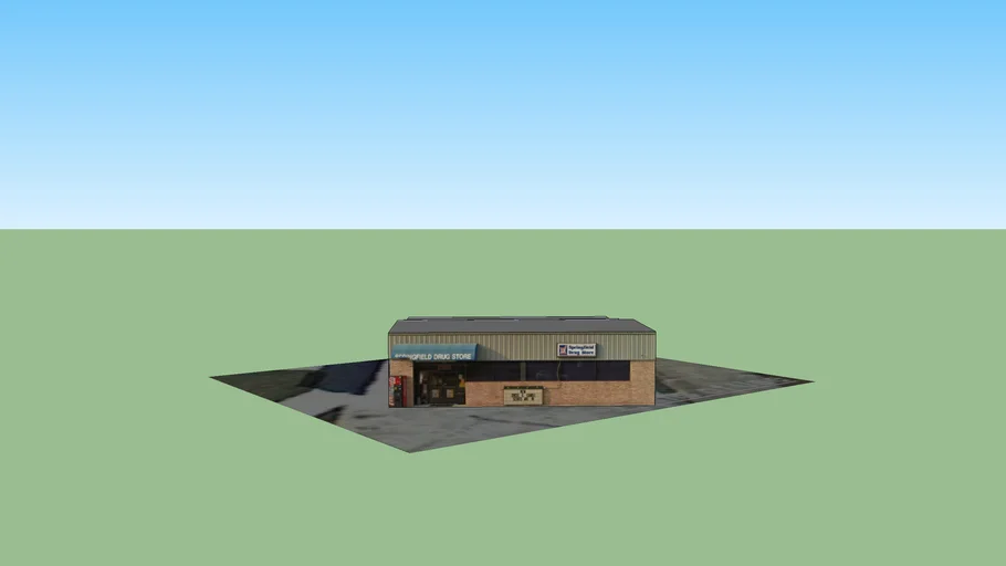 Springfield Drug Store | 3D Warehouse