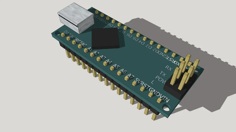 Arduino Nano | 3D Warehouse