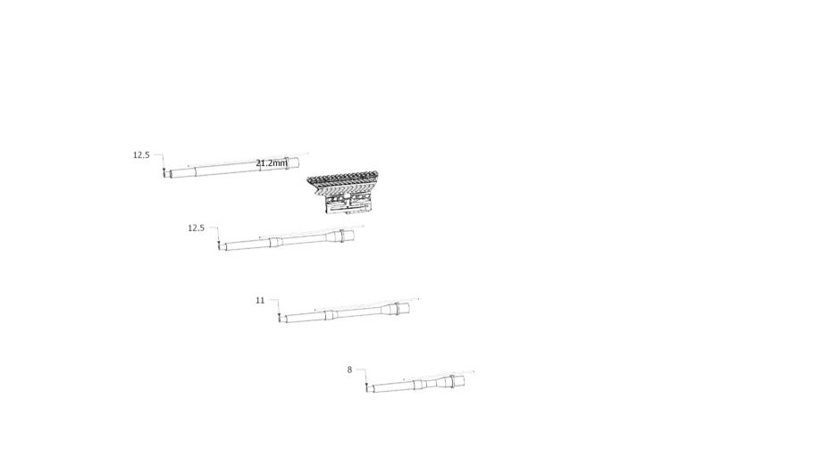 【TARKOV SPT mod】AR15 Barrel 3D MODEL | 3D Warehouse