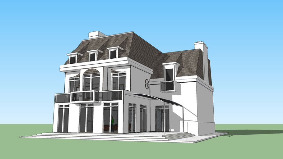 withe house | 3D Warehouse