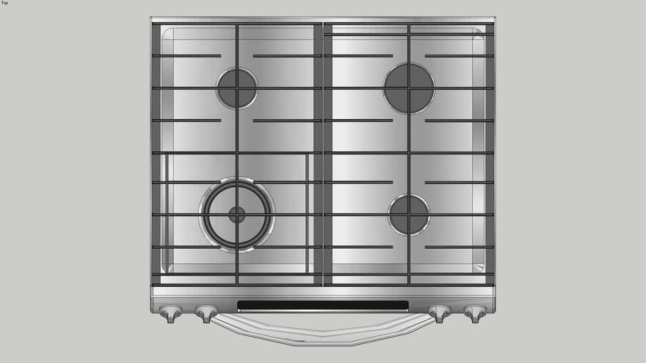 Gas Range Stove | 3D Warehouse