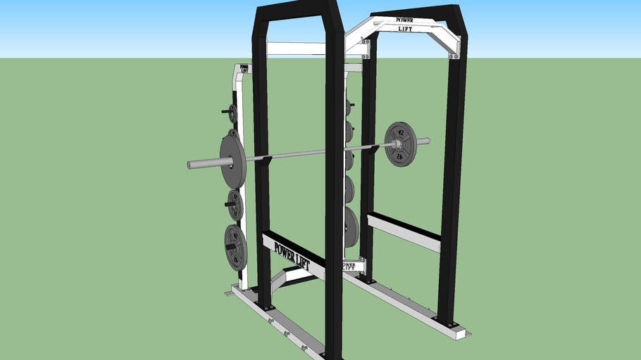 Squat+Rack1 | 3D Warehouse