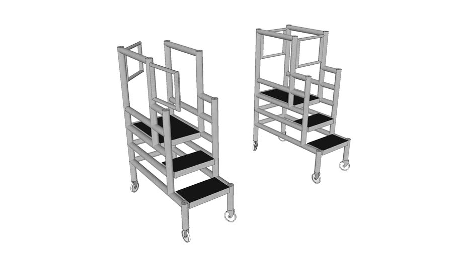 Podium Steps | 3D Warehouse