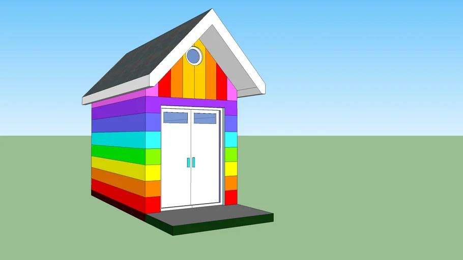 beach hut 002 | 3D Warehouse