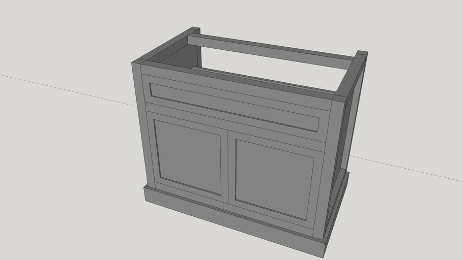 vanity unit | 3D Warehouse