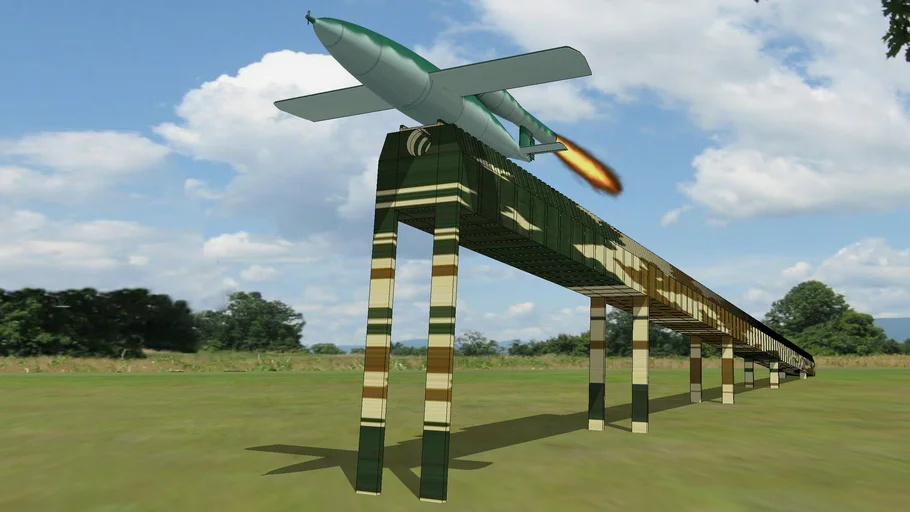 V-1 flying bomb | 3D Warehouse