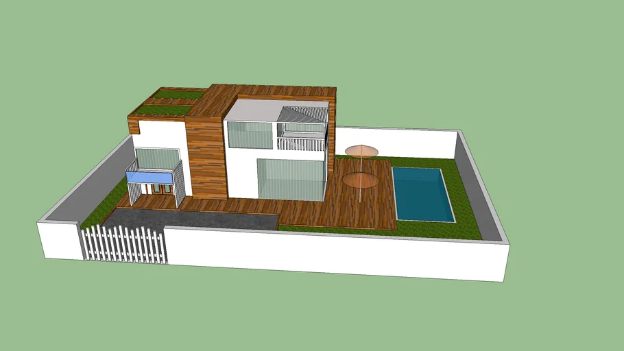 basic villa | 3D Warehouse