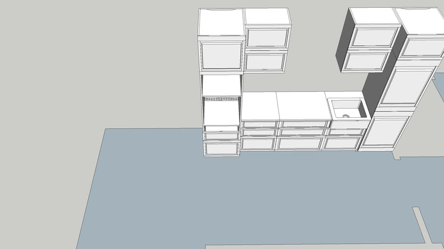 Kuchnia METOD front Bodbyn | 3D Warehouse