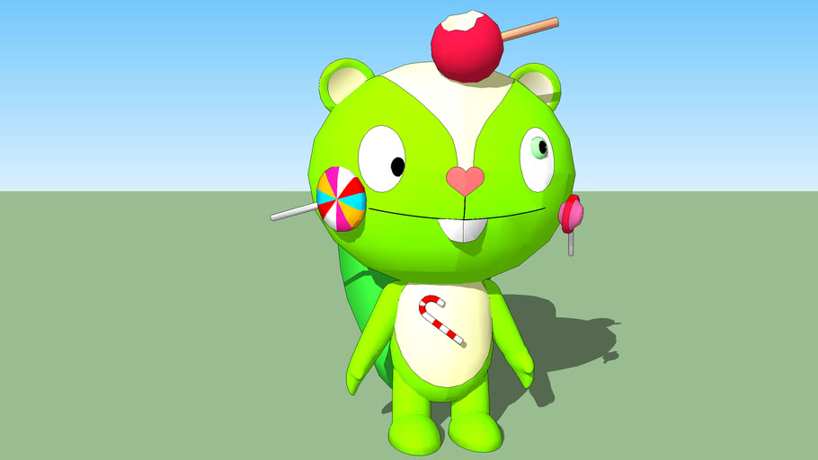 Happy Tree Friends - Nutty | 3D Warehouse