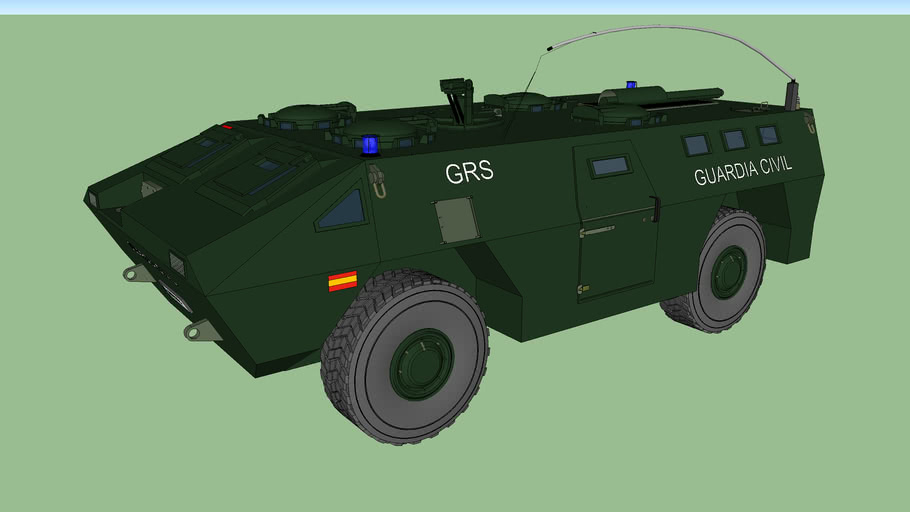 BLR 3545 PEGASO GUARDIA CIVIL | 3D Warehouse