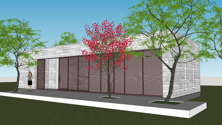 Rectangle House 001 | 3D Warehouse