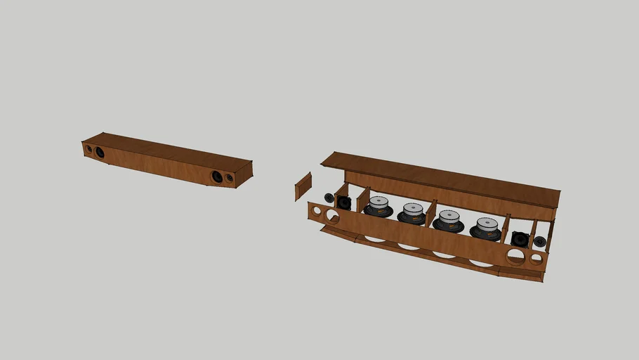 soundbar diy | 3D Warehouse