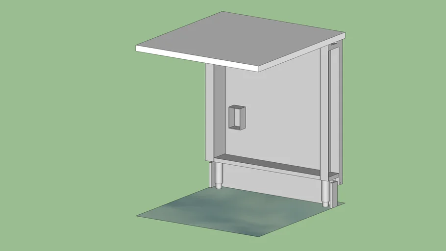 30' Appliance Back Panel | 3D Warehouse