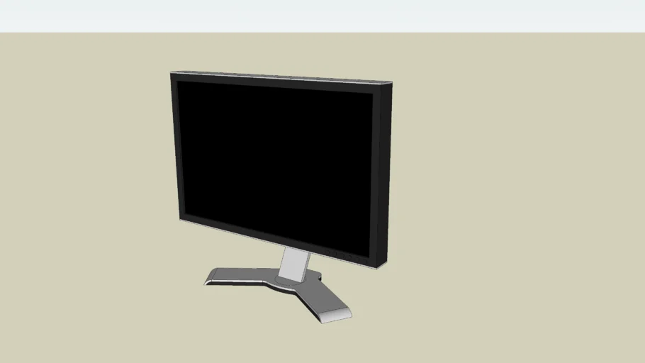 Dell 2407wfp | 3D Warehouse