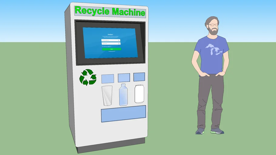 Recycle machine | 3D Warehouse