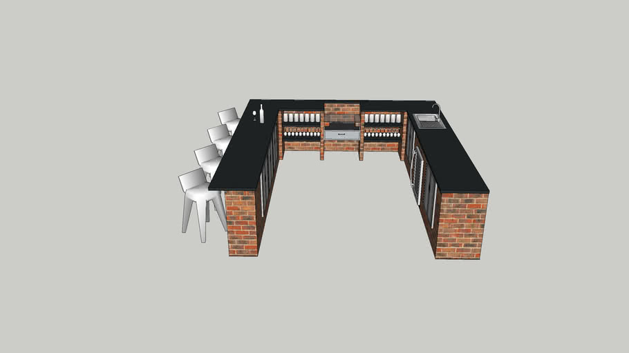 outdoor kitchen | 3D Warehouse