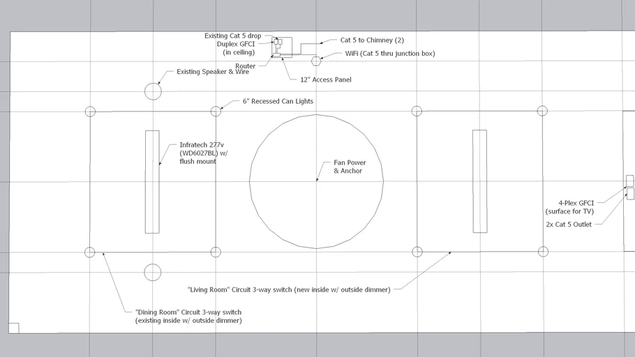 9411 Patio Elec Layout | 3D Warehouse