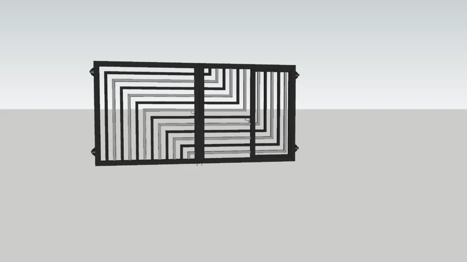 PORTON TIPO 4 CM | 3D Warehouse