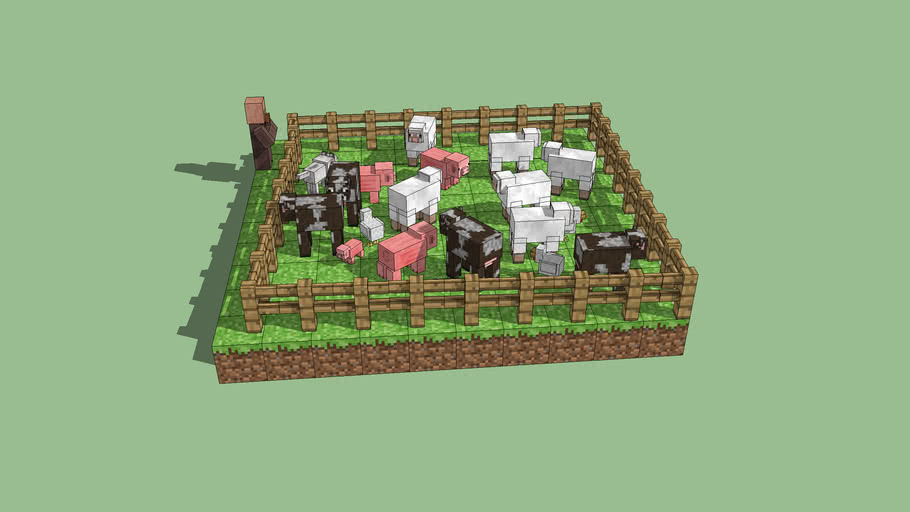 minecraft farm | 3D Warehouse