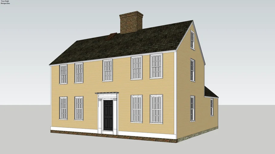 Arthur & Mattie Marden House (Henry Griffin House) 1760-1934 | 3D Warehouse