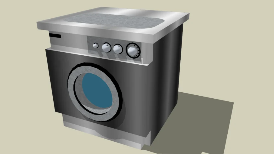 washing machine | 3D Warehouse