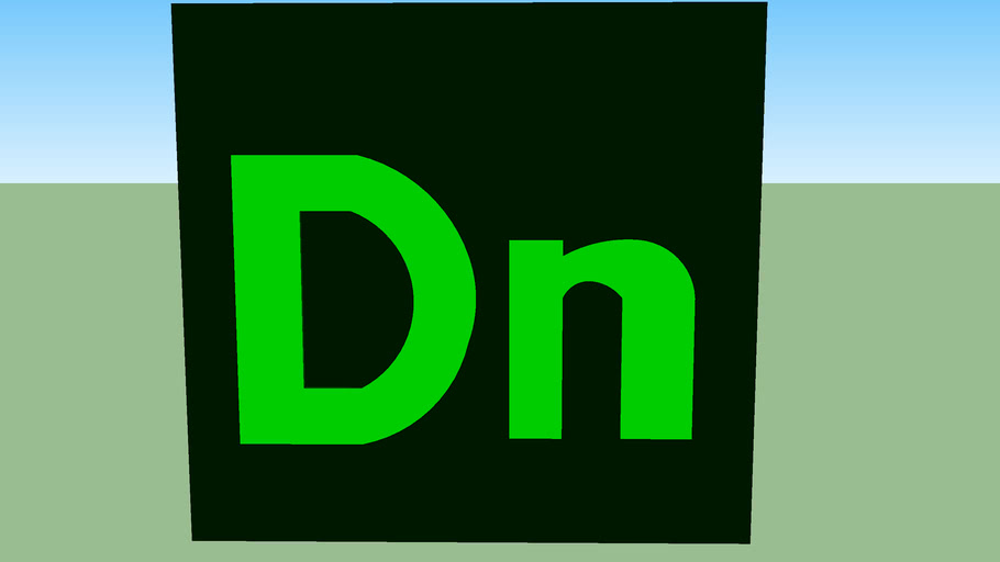 Adobe Dimension icon 3D | 3D Warehouse