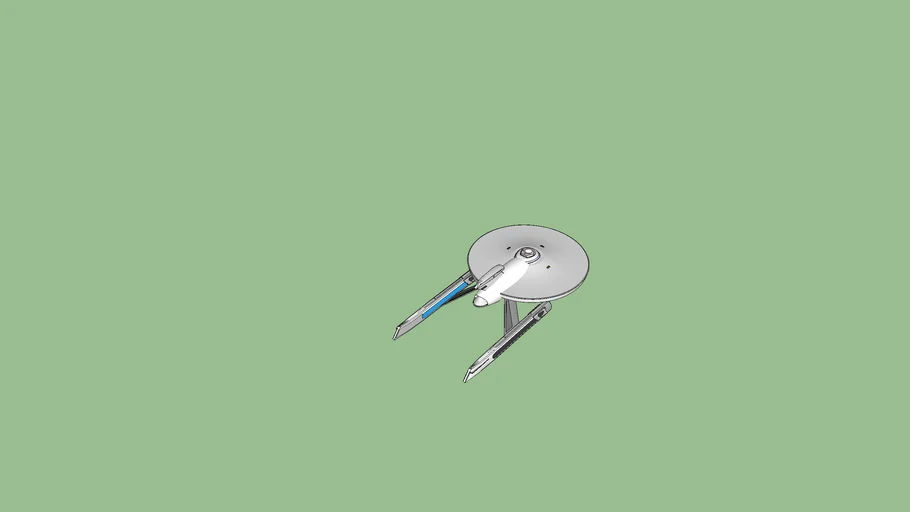 Constitution Kitbash Starship | 3D Warehouse
