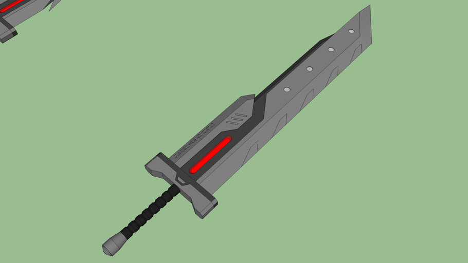 Large Combat Blade | 3D Warehouse