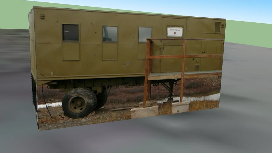 Isotope-free trailer | 3D Warehouse