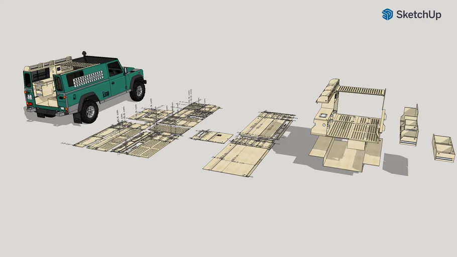 Land Rover Defender 110 | 3D Warehouse
