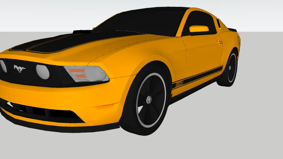 2010 Ford Mustang Mach 1 concept | 3D Warehouse