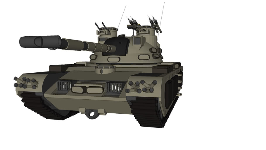 M-3as 'Contender' MBT | 3D Warehouse