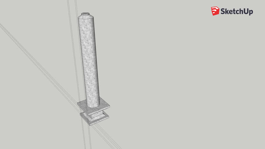 Designer Pillar | 3D Warehouse
