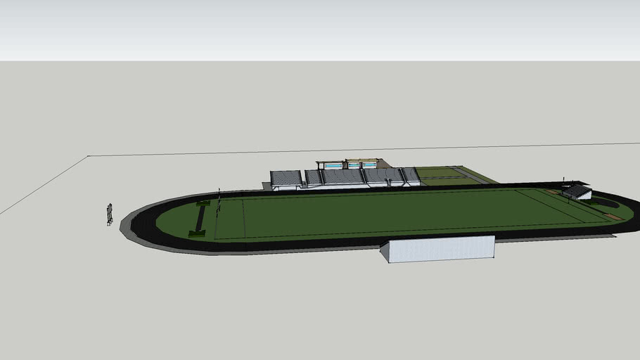 Pendleton Heights High School Track & Football Field | 3D Warehouse