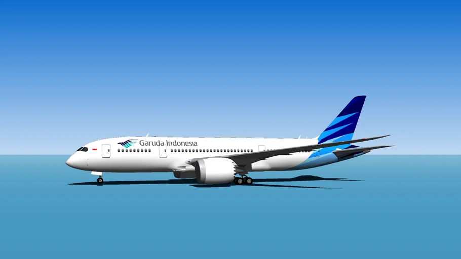 Garuda Indonesia Boeing 787-800 | 3D Warehouse