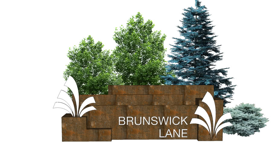 Welcome Sign | 3D Warehouse