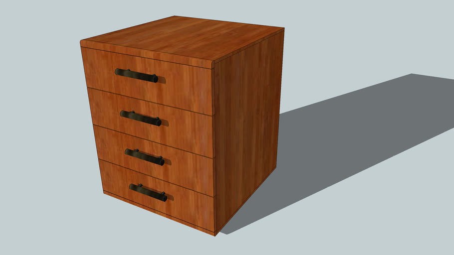 Drawer cabinet | 3D Warehouse