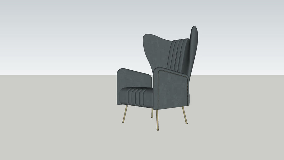 wing chair | 3D Warehouse